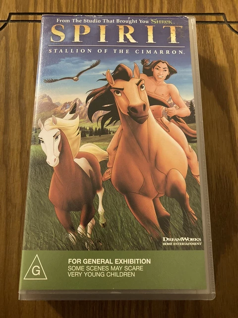 SPIRIT STALLION OF The Cimarron VHS Video Tape Animated Movie ...