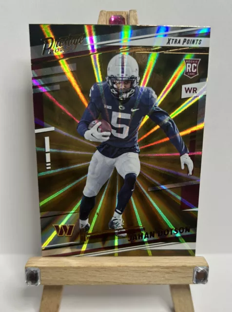 Jahan Dotson 2022 Panini Prestige Sunburst Recrue Rc 315 Washington