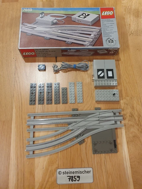 LEGO 7858 / 7859 - Remote Controlled Points Left / Right 12V Weichen ...