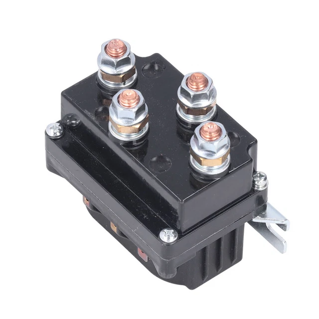 12V SOLENOID RELAY Contactor Winch Rocker Thumb Switch Combo for ATV ...