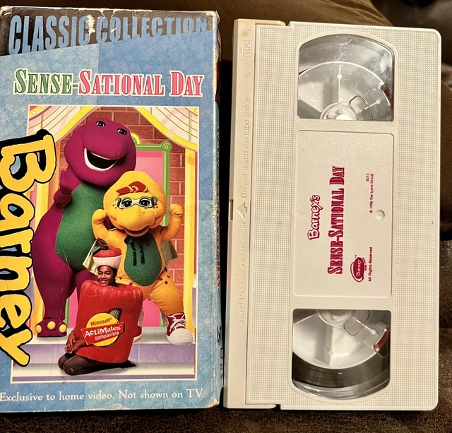 BARNEY SENSE-SATIONAL CLASSIC Collection VHS Video Actimates Compatible ... BARNEY SENSE-SATIONAL CLASSIC Collection VHS Video Actimates Compatible ...