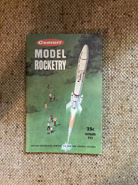 VINTAGE 1970 CENTURI Model Rocket Catalog $16.99 - PicClick