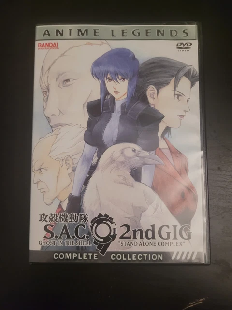 GHOST IN THE Shell SAC 2nd GIG Stand Alone Complex, Anime Legends, DVDs ...