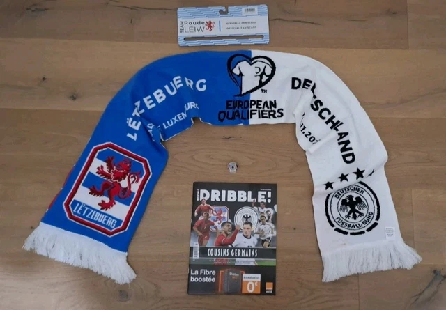 WM 2026, QUALI, Luxemburg-Deutschland, 14.11.25, Set, Schal, Pin ...