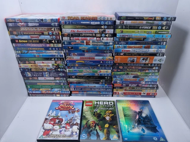 JOB LOT BUNDLE of 71 Mixed DVDs Popular Titles Some Duplicates Mostly ...