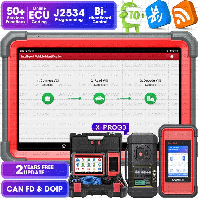 2025 LAUNCH X431 PRO5 KFZ OBD2 Diagnosegerät IMMO J2534 ECU Programmier ...
