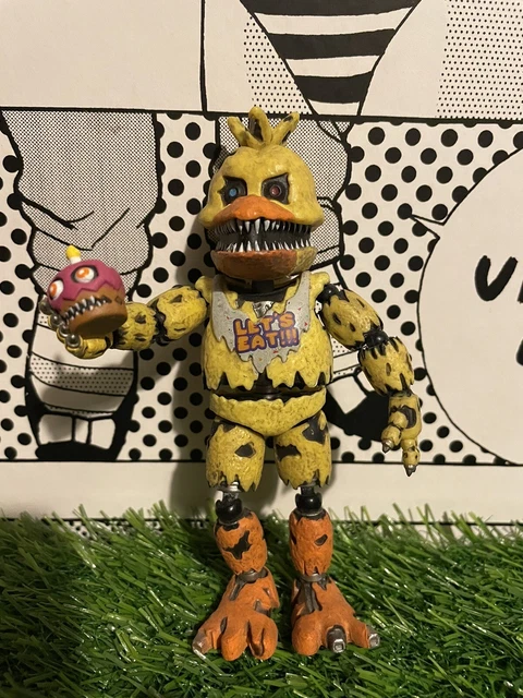 ACTION FIGURE UFFICIALE Funko Five Nights At Freddy's Nightmare Chica ...
