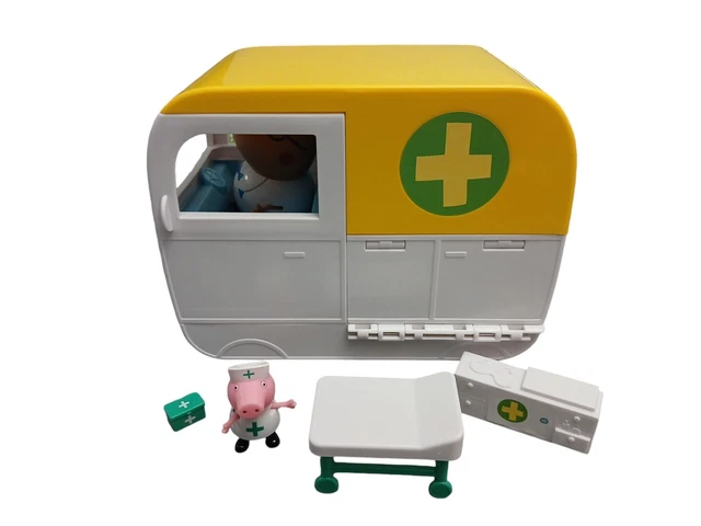 PEPPA PIG MOBILE medical centre Ambulance hospital playset £12.50 ...
