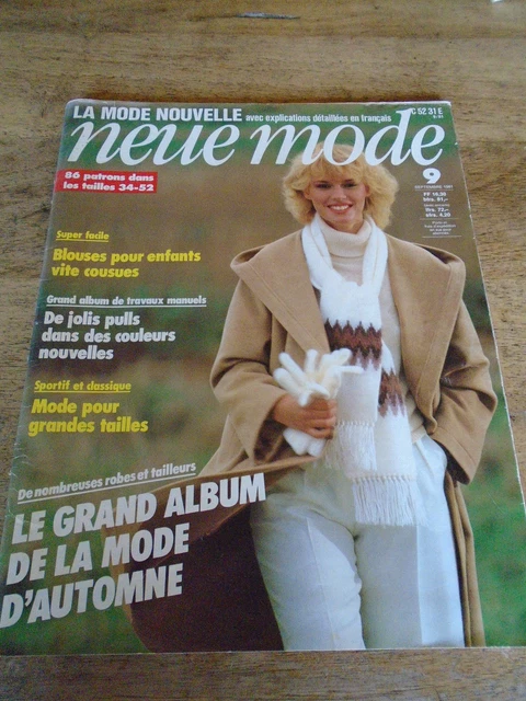 MAGAZINE PATRONS VINTAGE "Neue Mode Manteaux Tailleurs Robes Jupes Etc ...