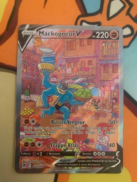 CARTE POKÉMON MACKOGNEUR V ALT 172/189 Astres Radieux EB10 Neuve EUR ...