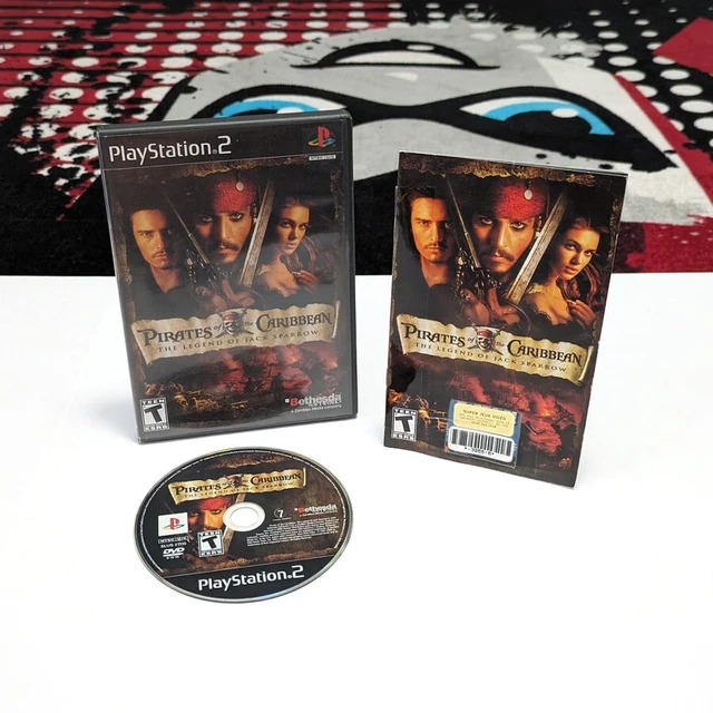 (PS2) PIRATES OF the Caribbean Legend of Jack Sparrow PlayStation 2 ...