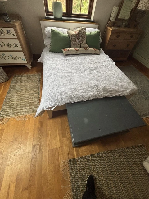 NEXT DOUBLE BED Frame and Mattress £57.90 - PicClick UK