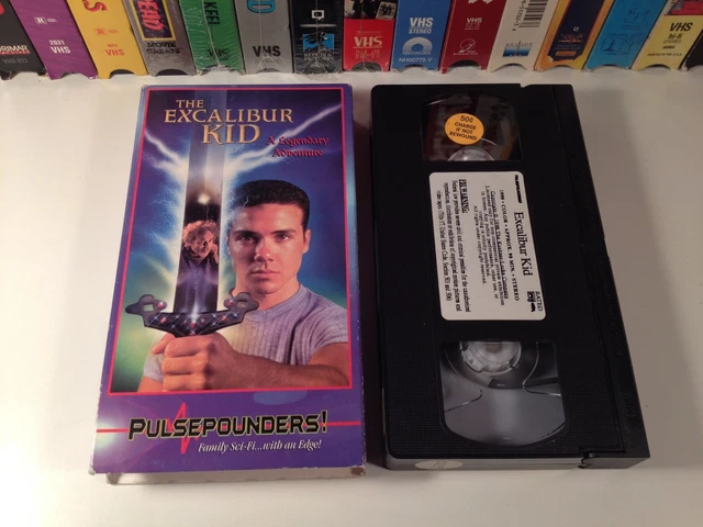 THE EXCALIBUR KID Rare Family Adventure Fantasy VHS 1999 Jason ...
