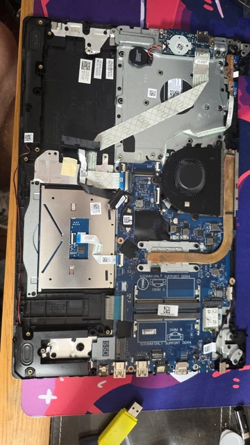 DELL VOSTRO 3590 Lower Base - Working Motherboard i5-10210U Keyboard ...