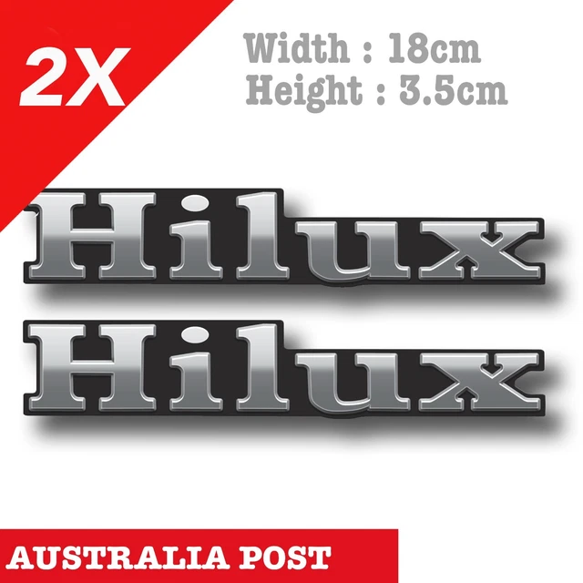 TOYOTA HILUX LOGO Decal Sticker $7.10 - PicClick AU