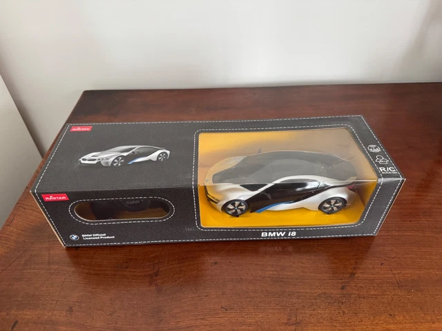 BMW I8 REMOTE Controlled Car 1:24 Scale, new in box never opened ...