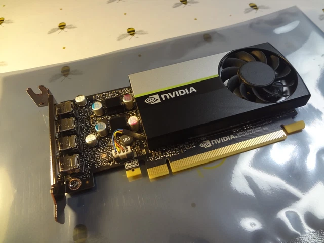NVIDIA® QUADRO T1000 4GB GDDR6 Low Profile Dedicated Graphics Card | LP ...