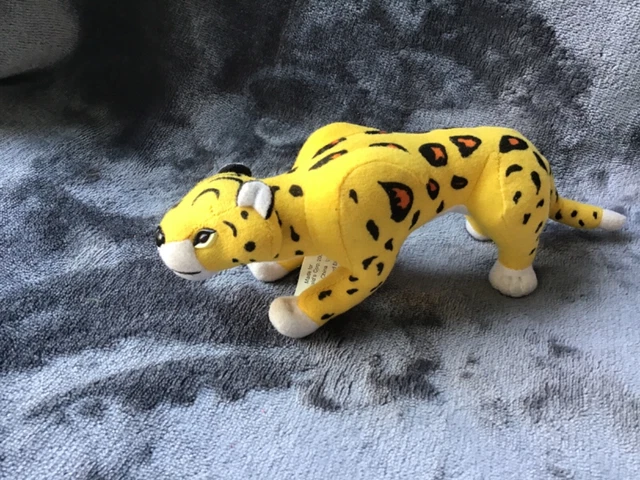 2000 MCDONALDS DISNEY Tarzan - Sabor Leopard - Soft Plush Toy Stuffed ...