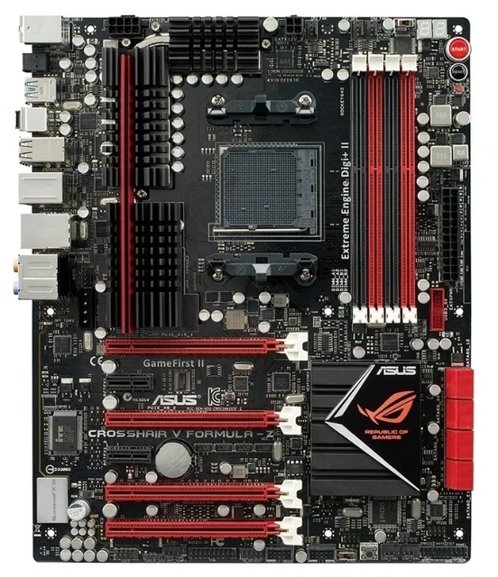 ASUS ROG CROSSHAIR V Formula-Z AM3+ AMD 990FX ATX Motherboard Used £339 ...