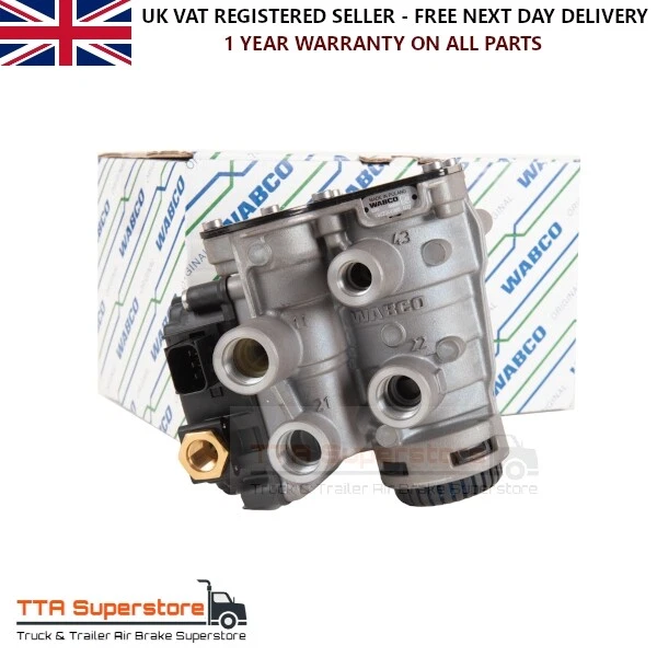 GENUINE WABCO 4802044000 - EBS Trailer Control Valve £543.00 - PicClick UK