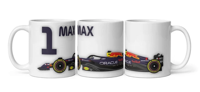 F1 FORMULA ONE 2025 Max Verstappen Redbull Racing Tea Coffee Mug Cup ...