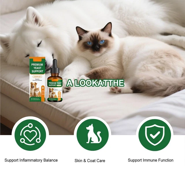 PET SKIN DROPS Deeply nourishes pet skin soothing dry, itchy、 Y8F8 $22. ...