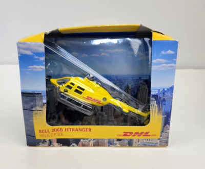 DHL DIECAST HELICOPTER Bell 206B Jetranger Daron DHL 2632 New In Box £ ...