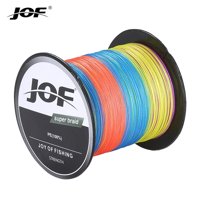 JOF 8 STRANDS 1000M 500M 300M X8 Braided Fishing Line PE Sea Saltwater ...