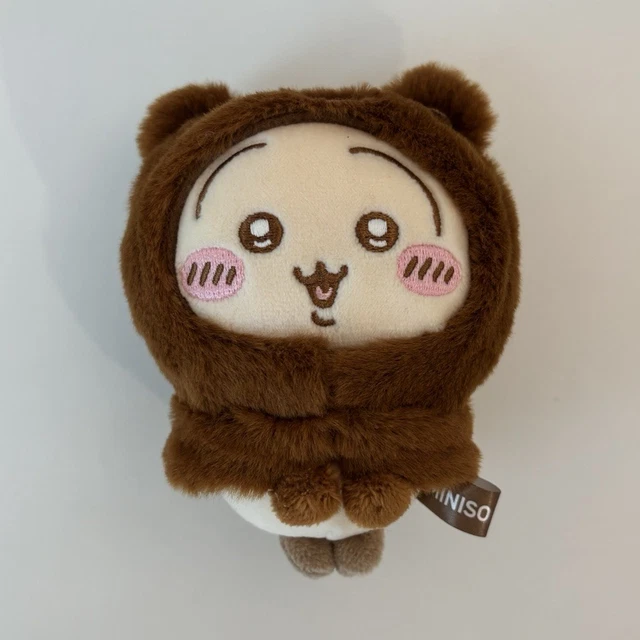 MINISO CHIIKAWA USAGI Bear Plush Soft Toy, Brown £12.94 - PicClick UK