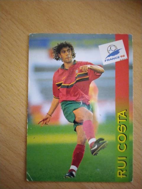 #25 RUI COSTA France 98 Carte Panini Football Card World Cup 1998 EUR 1 ...