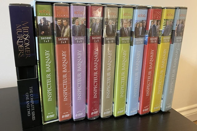 MIDSOMER MURDERS INSPECTEUR Barnaby Complete Series 1-20 French ...