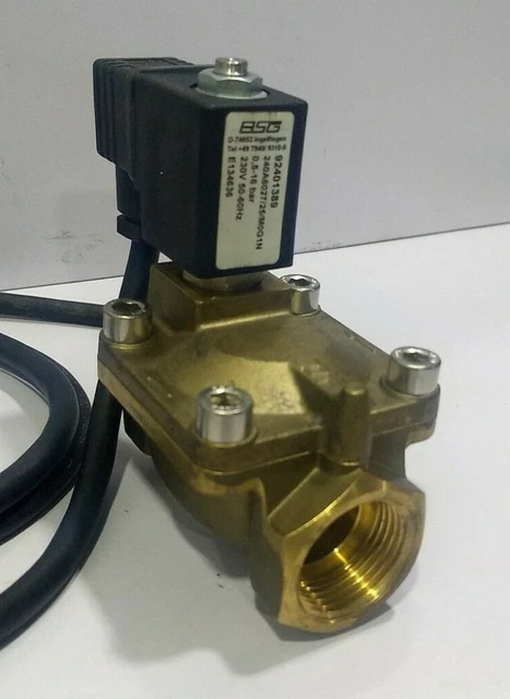 BSG ÉLECTROVANNE 92401389 - 240A6027/25/M0G1N 0.5-16 Barre 230v 50-60Hz E134636 EUR 293,29 ...