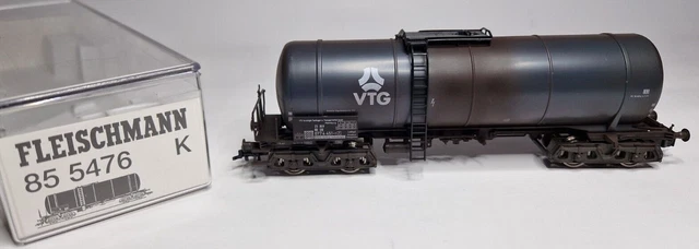 FLEISCHMANN H0 - 85 5476 K - Güterwagen Kesselwagen VTG der DB - SOMO ...
