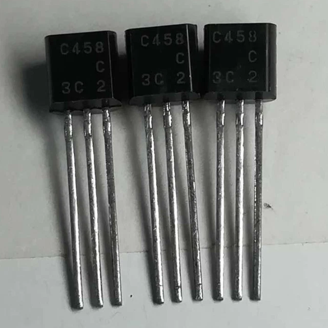 10 PIÈCES TRANSISTOR HITACHI TO-92 2SC458-C 2SC458C 2SC458CTZ 2SC458CTZ ...