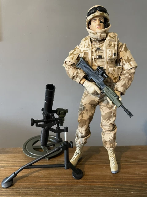 HM ARMED FORCES British Army Mortar Man 10.5" Action Figure £29.99 ...