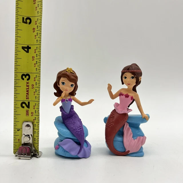 DISNEY SOFIA THE First Underwater Adventure Cora & Sofia Mermaid PVC ...