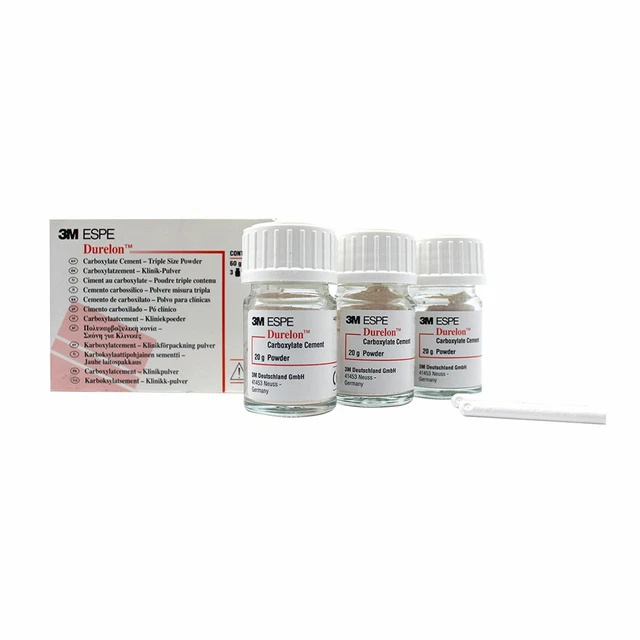 3M ESPE DURELON Triple Powder Cement 60 Gm 38236 £52.57 - PicClick UK