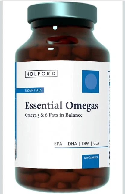 OMEGA-3 & 6 Supplement/for Heart, Brain & Vision Support, Healthy Skin ...