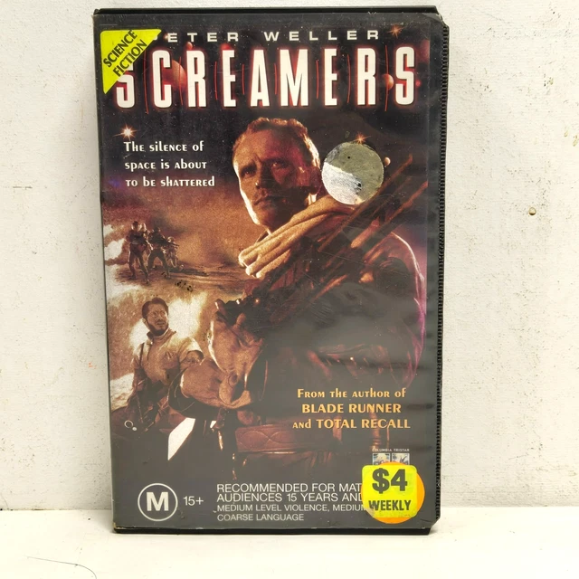 SCREAMERS (1996) - Big Box Ex Rental - VHS Tape $35.50 - PicClick AU