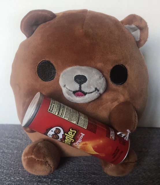 ZURU SNACKLES PRINGLES Terry Bear Soft Plush 14cm £5.45 - PicClick UK