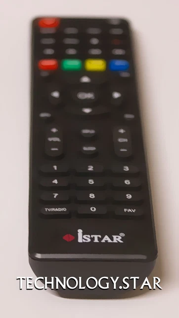 ISTAR KOREA BOX remote control for Plus and Pro Models A8000 - A9000 ...