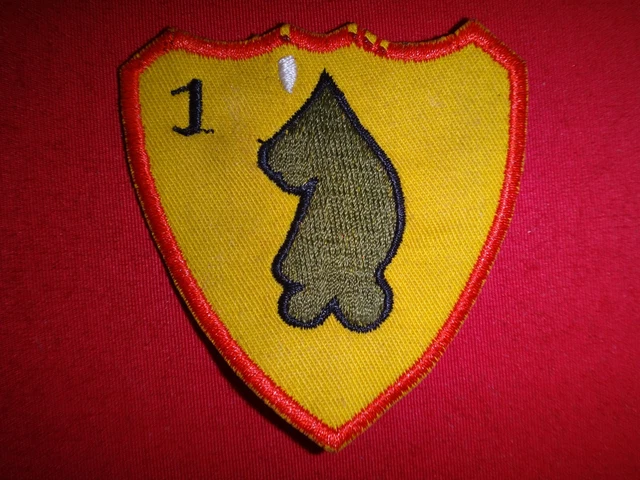 VIETNAM WAR PATCH Royal Australian Armored RAA TROOP 1, 1st ARMOURED ...