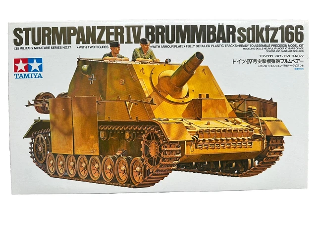 TAMIYA 35077 STURMPANZER IV Brummbar Sdkfz 166 Scale 1:35 £27.76 ...
