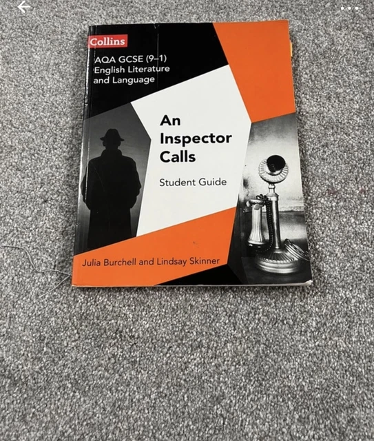 AN INSPECTOR CALLS Revision Guide GCSE English Collins AQA £2.99 - PicClick UK