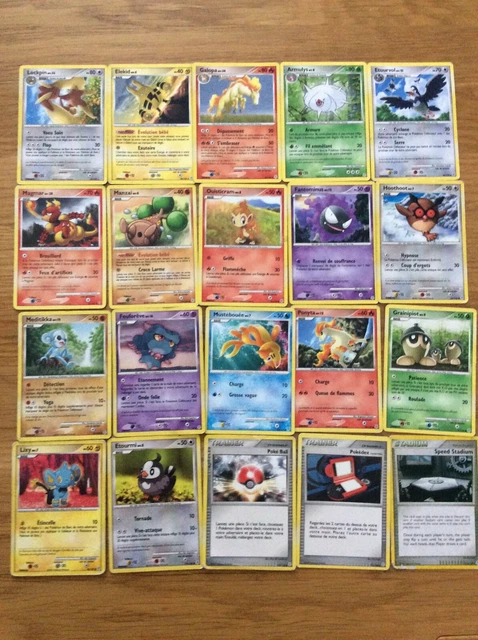 CARTE POKÉMON DIAMANT & PERLE 20 CARTES RARE 2007 EUR 15,00 - PicClick FR