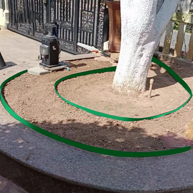 PLASTIC GARDEN BORDER Water Baffle Landscape Edging Kit For Shrubs £64. ...