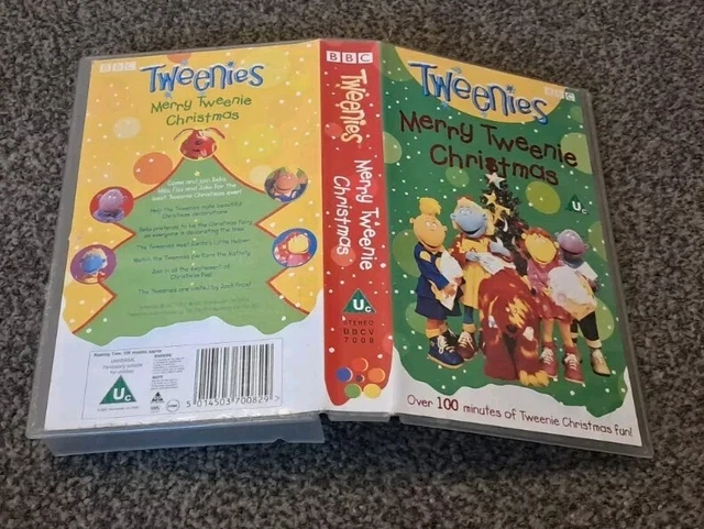 TWEENIES MERRY TWEENIE Christmas Bbc Video Jake Pal Vhs Video Kids ...