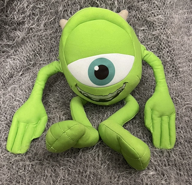 MONSTERS UNIVERSITY MIKE Wazowski Talking Toy Plush Disney Pixar My ...