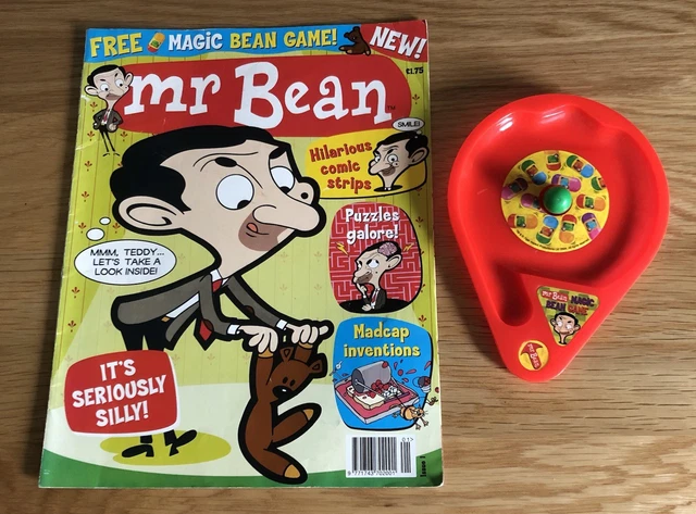 VINTAGE MR BEAN Magazine Issue 1 With Magic Bean Game £6.52 - PicClick UK
