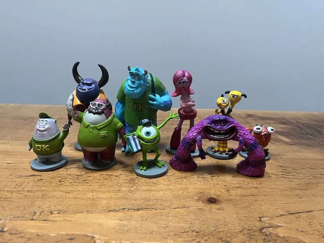 DISNEY / PIXAR Monsters Inc Monsters University Figure Set Bundle (9) £ ...